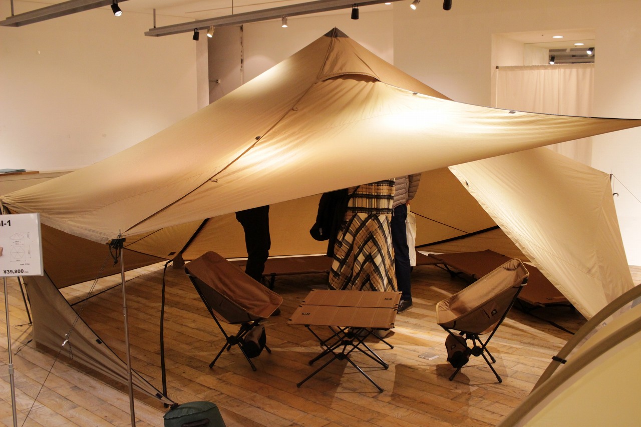 ZANE ARTS (ゼインアーツ) 展示イベント潜入でローンチアイテムをチェック。日本を代表するテントメーカーになるのは間違いなし ...