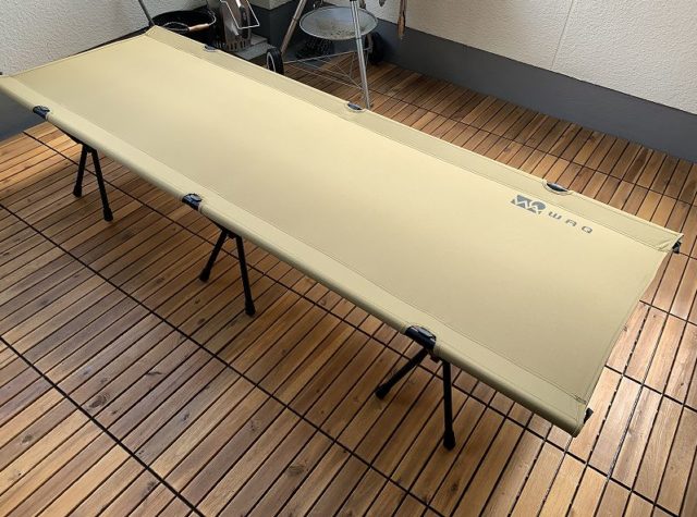 おすすめ！コスパ最強コット出現！WAQ 2way フォールディング コットは、Helinox コットワンのコスパ最強版！！ - MNKK ...