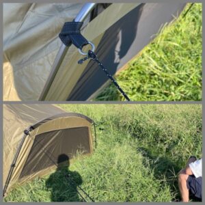 ゼインアーツ ロロ 設営レビュー。美しいデザインで居住性良くオススメできるファミリーテント。 - MNKK CAMP n' Roll