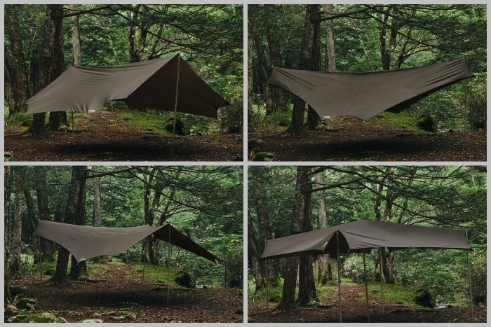 『ノースフェイス ネブラタープ6』設営レビュー。どんな張り方でも様になるよく考え抜かれたコスパ良いタープです。 - MNKK CAMP n' Roll